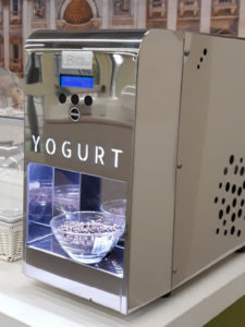 El dispensador de yogurt fresco, la última moda